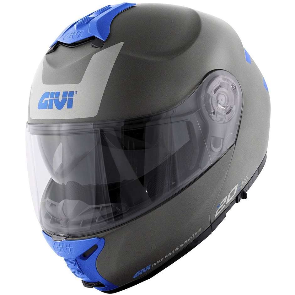 Modularer Helm X20 Expedition Givi Weiß – Aventurx CH - Ex MotoShop